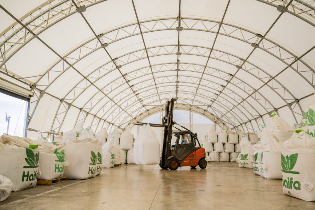 Fertilizer storage shelter | Shelterall®