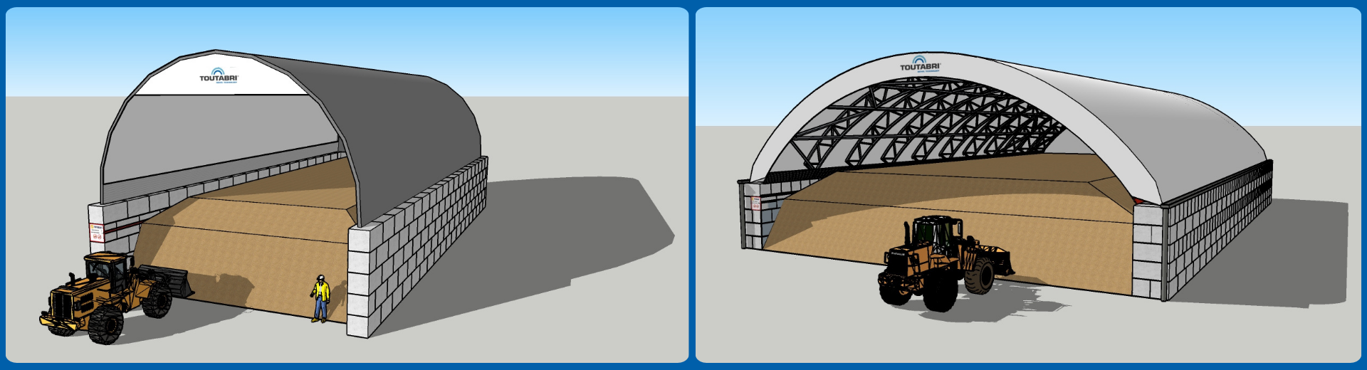 What is the optimal solution for flat grain storage? - Shelterall
